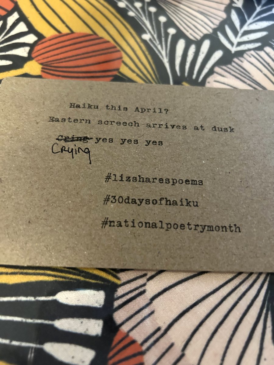National Poetry Month Invitation - Liz Garton Scanlon